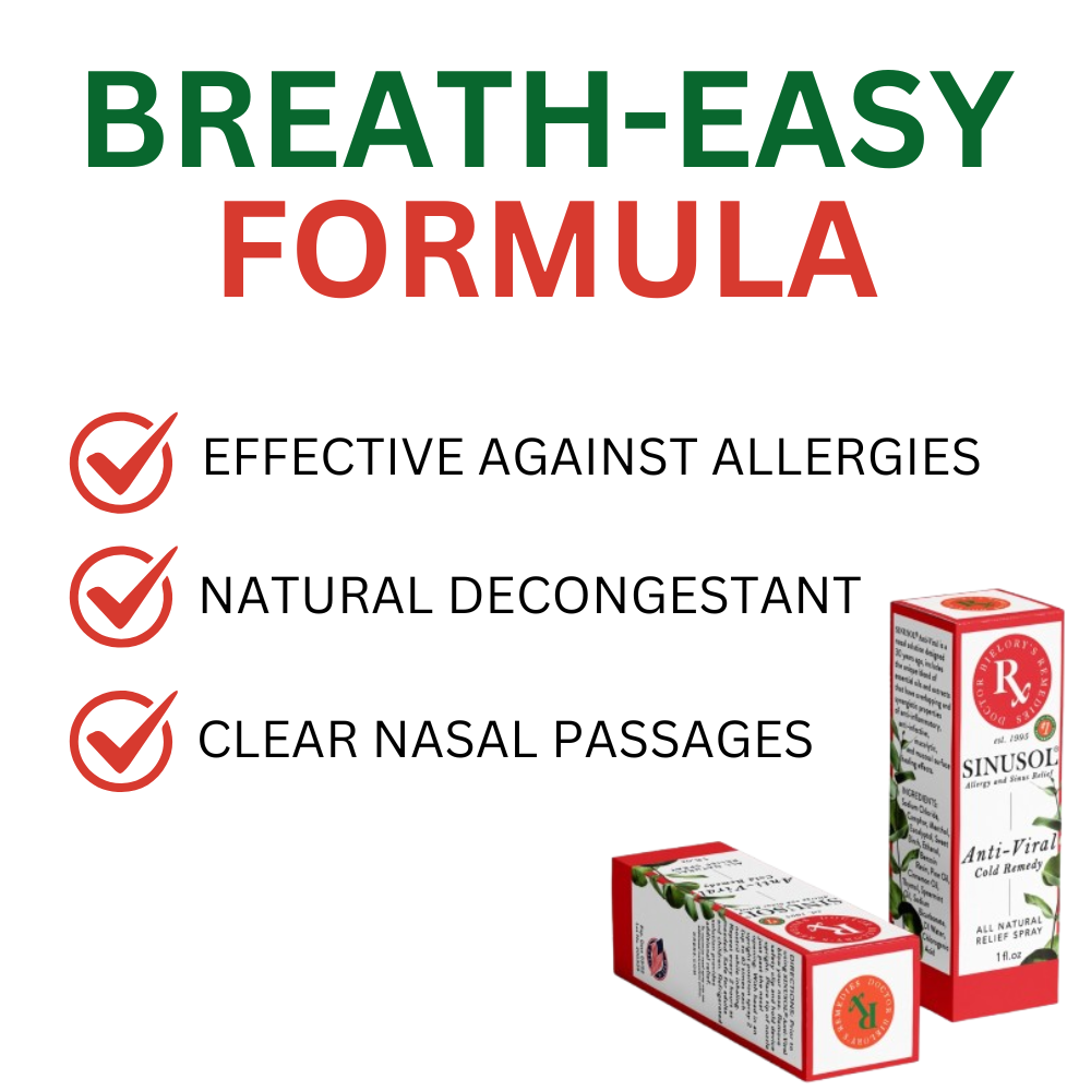 Sinusol® Breathe Easy Nasal Spray (2oz) – Dr. Bielory Remedies